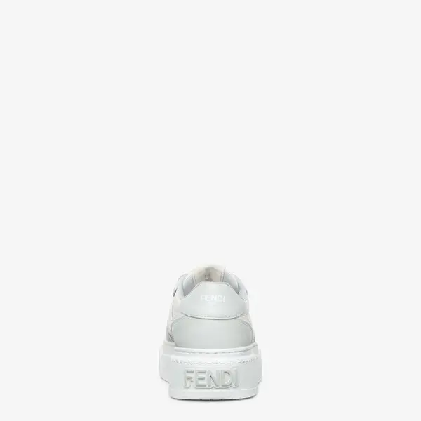 Fendi Match Lace-up Trainers - Grey