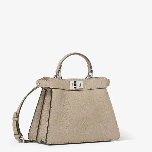 Fendi Peekaboo Iseeu Small Bag - Grey