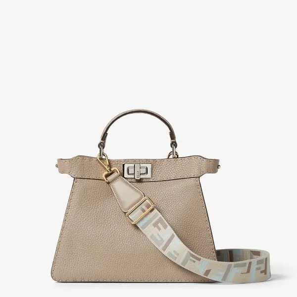 Fendi Peekaboo Iseeu Small Bag - Grey