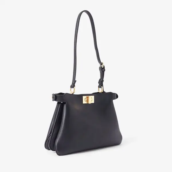 Fendi Peekaboo Soft Small Bag - Black