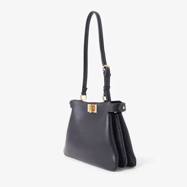 Fendi Peekaboo Soft Small Bag - Black