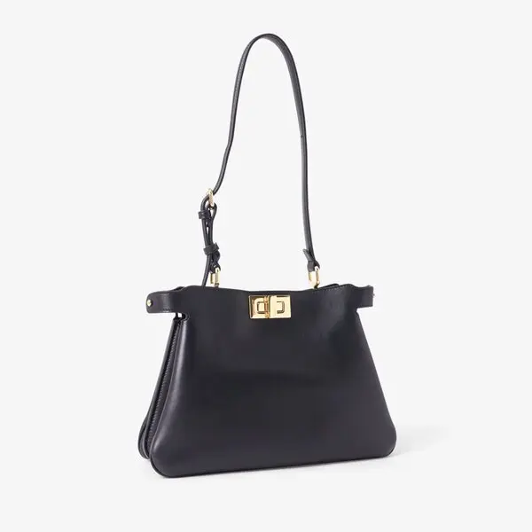 Fendi Peekaboo Soft Small Bag - Black