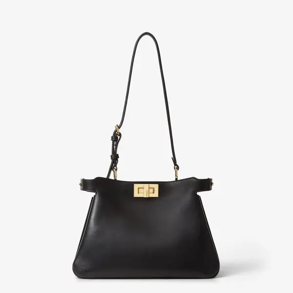 Fendi Peekaboo Soft Small Bag - Black