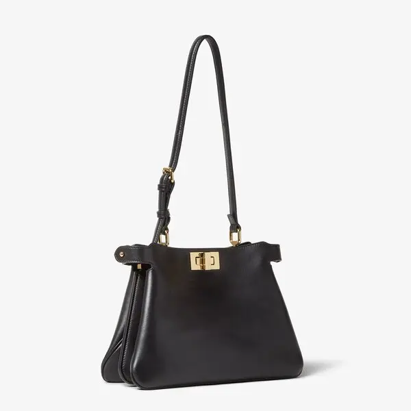 Fendi Peekaboo Soft Small Bag - Black
