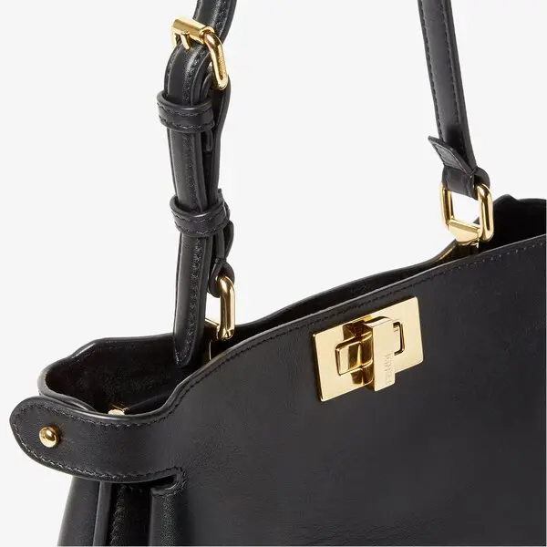 Fendi Peekaboo Soft Small Bag - Black