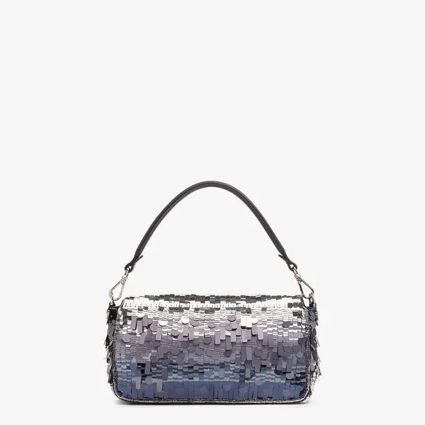 Fendi Metallic Sequined Baguette