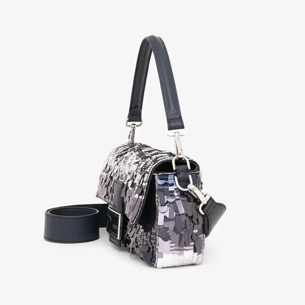 Fendi Metallic Sequined Baguette
