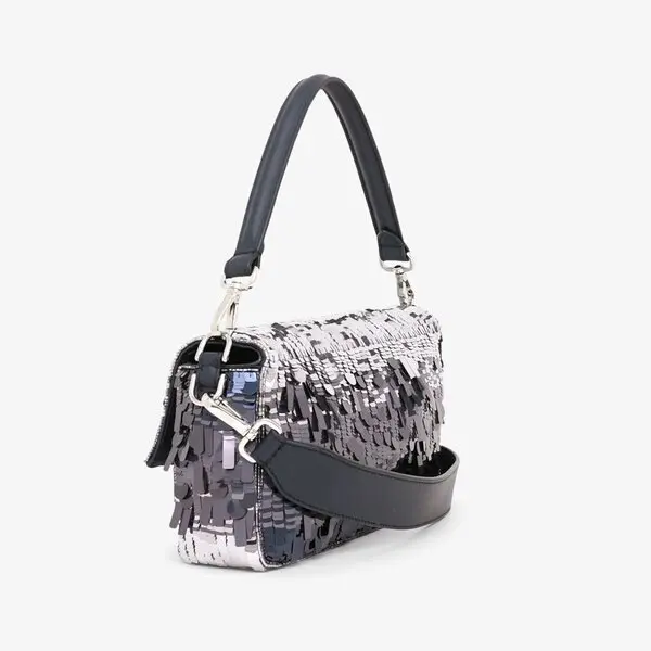 Fendi Metallic Sequined Baguette