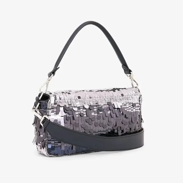 Fendi Metallic Sequined Baguette