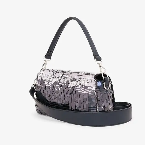 Fendi Metallic Sequined Baguette
