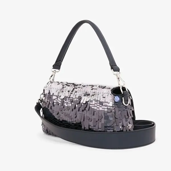 Fendi Metallic Sequined Baguette
