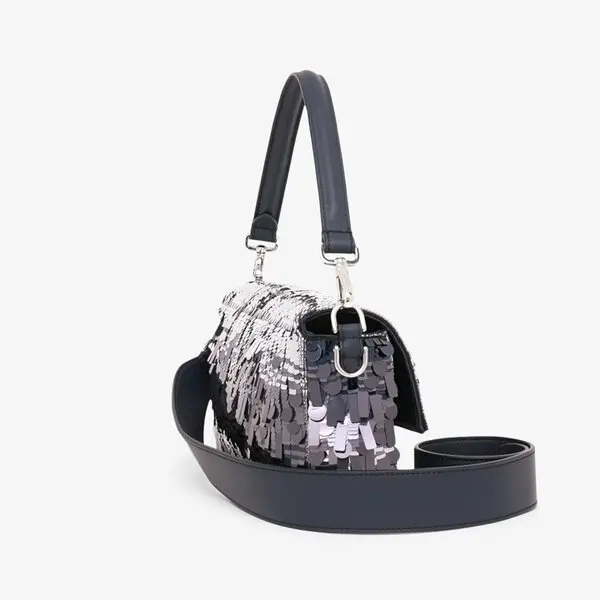 Fendi Metallic Sequined Baguette