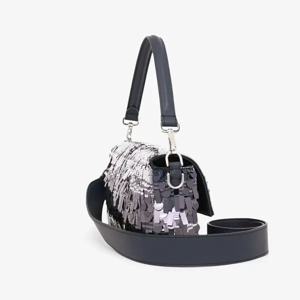Fendi Metallic Sequined Baguette