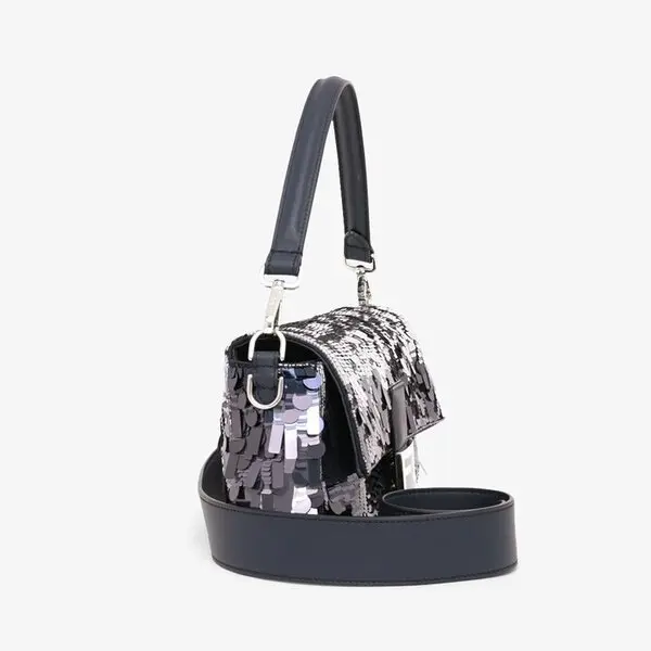 Fendi Metallic Sequined Baguette