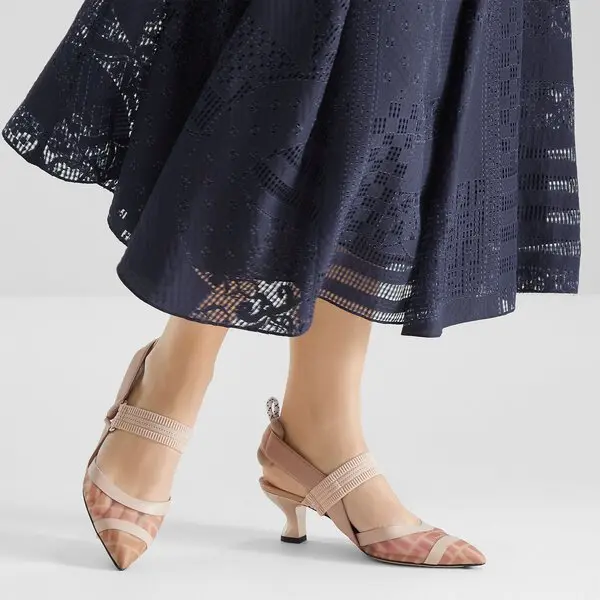 Fendi Colibrì Ballet Flats - Pink