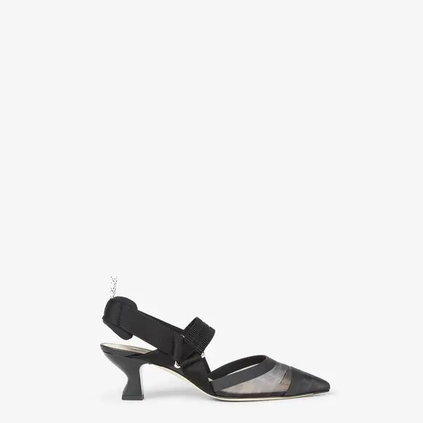 Fendi Colibrì Slingbacks - Black