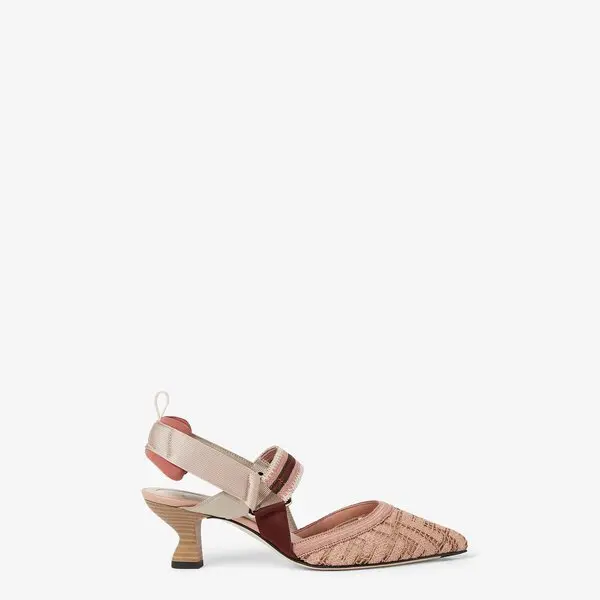 Fendi Colibrì Slingbacks - Pink