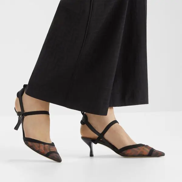 Fendi Colibrì Lite Slingbacks - Brown