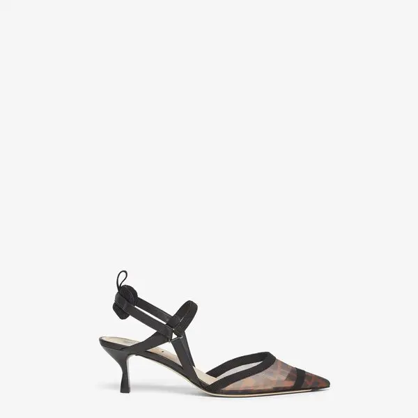 Fendi Colibrì Lite Slingbacks - Brown