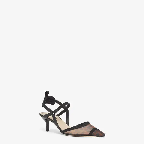 Fendi Colibrì Lite Slingbacks - Brown