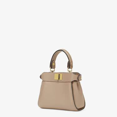 Fendi Nano Peekaboo Bag - Grey