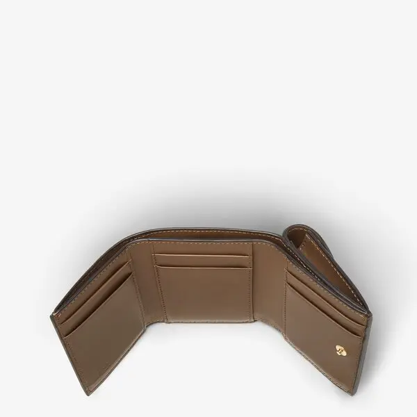 Fendi Ff Diamonds Wallet - Brown