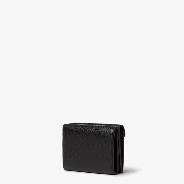 Fendi Ff Diamonds Wallet - Black