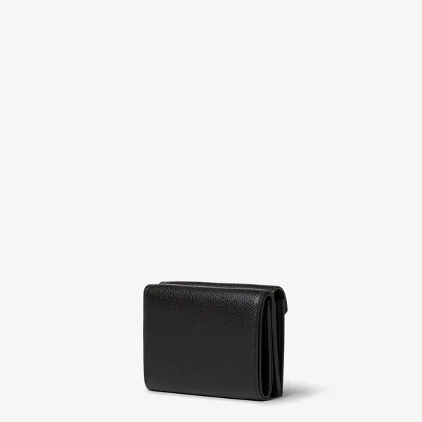Fendi Ff Diamonds Wallet - Black