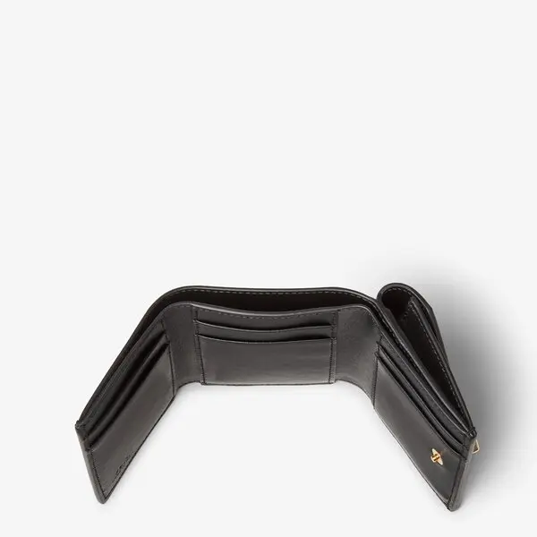 Fendi Ff Diamonds Wallet - Black
