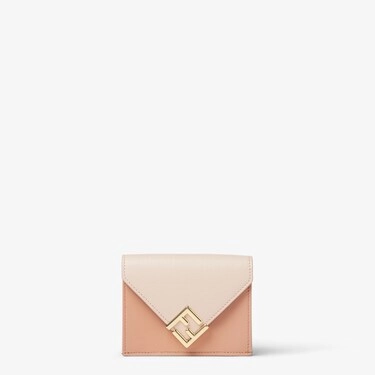 Fendi Ff Diamonds Wallet - Pink