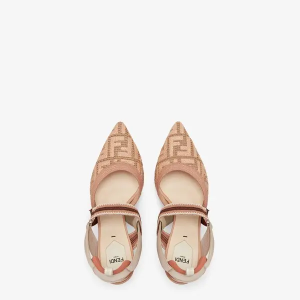 Fendi Colibrì Slingbacks - Pink