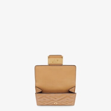 Fendi Baguette Micro Trifold - Beige