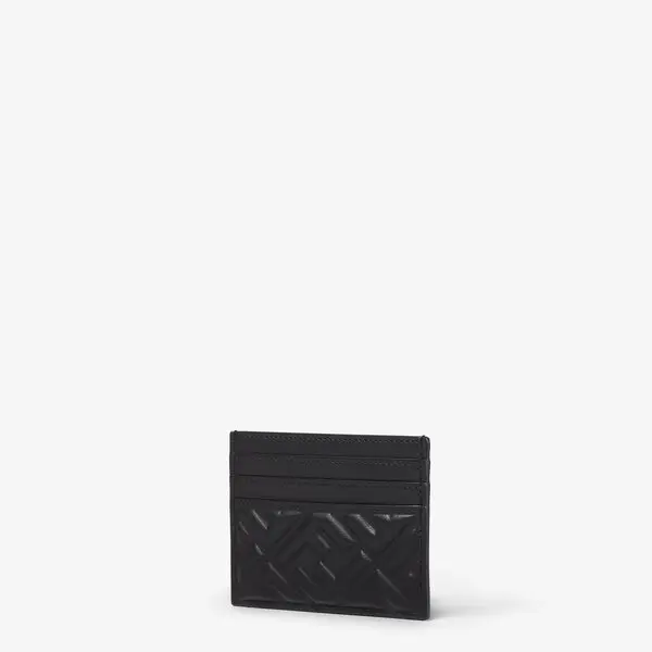 Fendi Baguette Card Case - Black