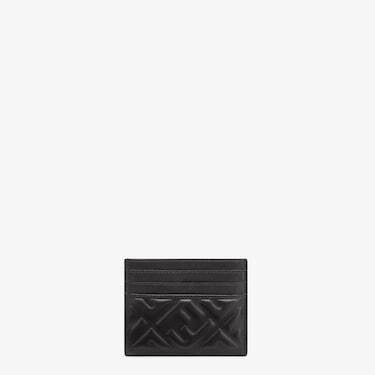 Fendi Baguette Card Case - Black