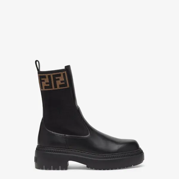 Fendi Domino Biker Boots