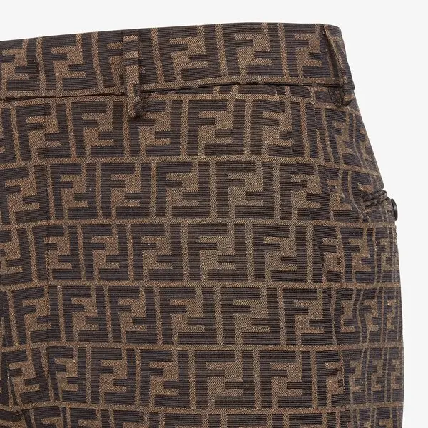 Fendi Bermuda Trousers - Brown