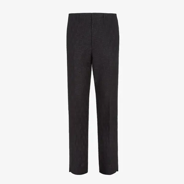 Fendi Tailored Linen Trousers