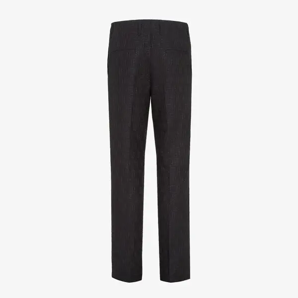 Fendi Tailored Linen Trousers