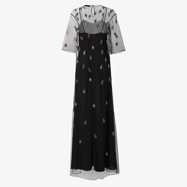 Fendi Long Tulle Dress