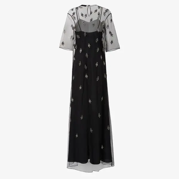 Fendi Long Tulle Dress
