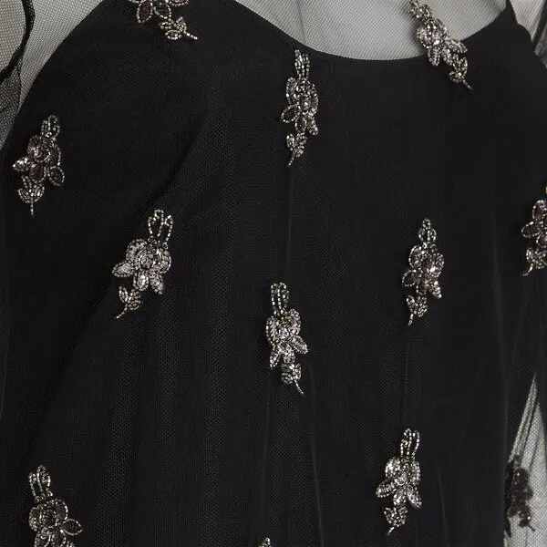 Fendi Long Tulle Dress