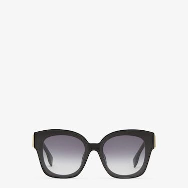 Fendi Square First Eyeglasses - Black