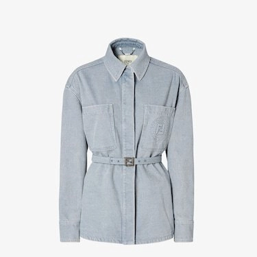 Fendi Shirt Jacket - Blue