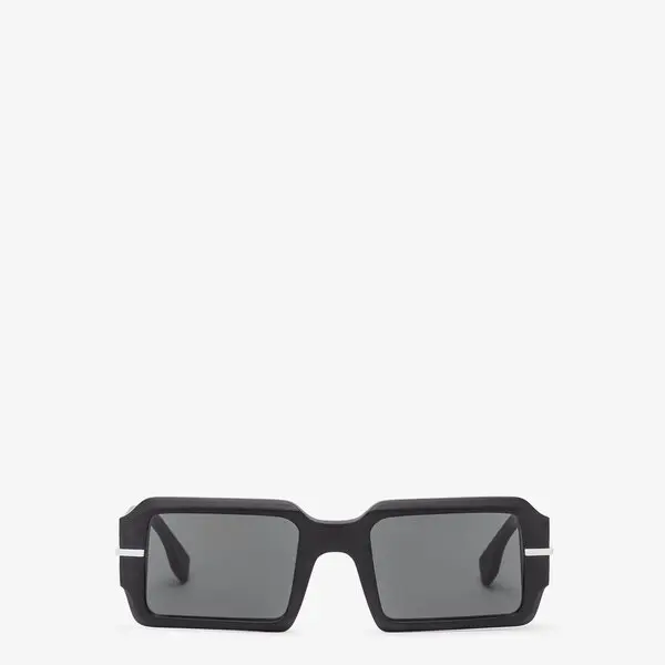 Fendi Rectangular Sunglasses - Black