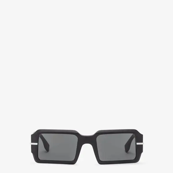 Fendi Rectangular Sunglasses - Black