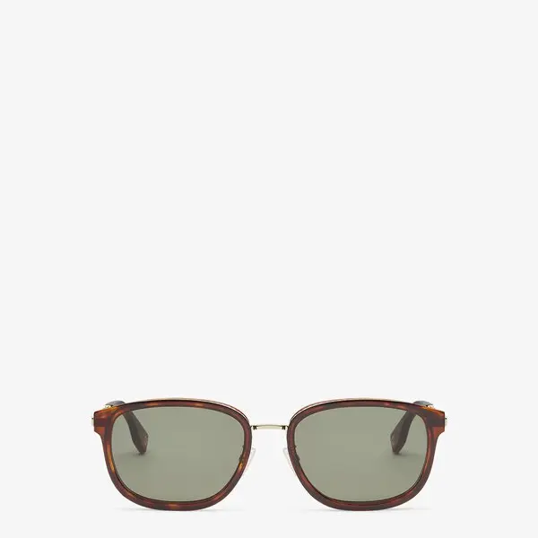 Fendi Round Sunglasses - Green