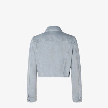Fendi Denim Crop Jacket