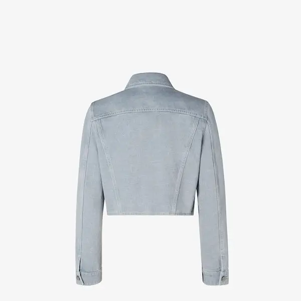 Fendi Denim Crop Jacket
