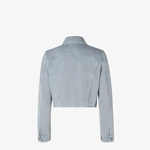 Fendi Denim Crop Jacket