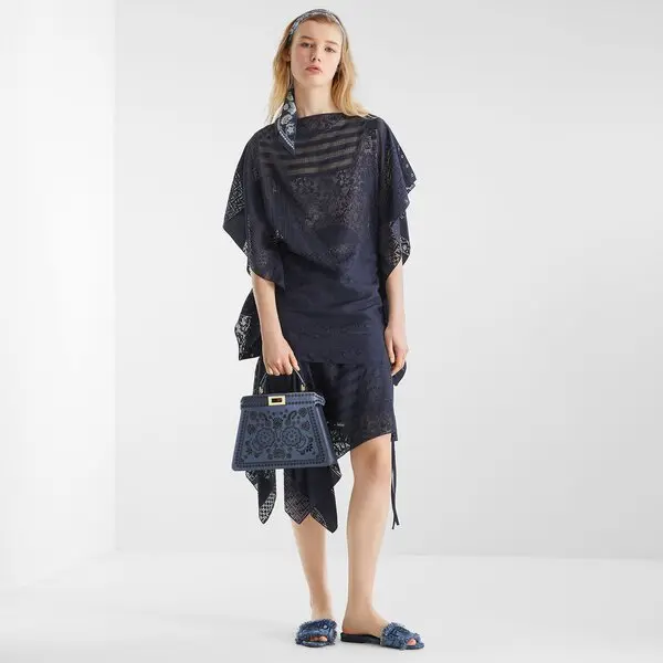 Fendi Flared Midi Skirt